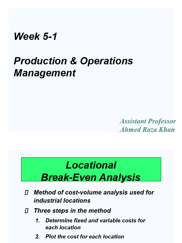 Location Strategies (Week 5-1) | PDF | Geographic Information System ...