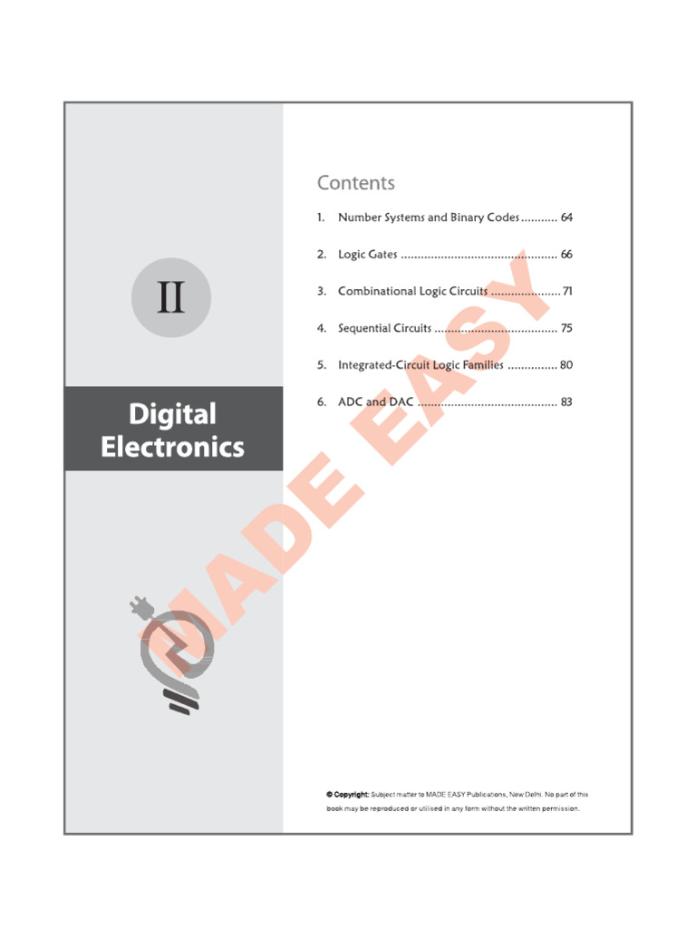Digital Electronics Workbook | PDF