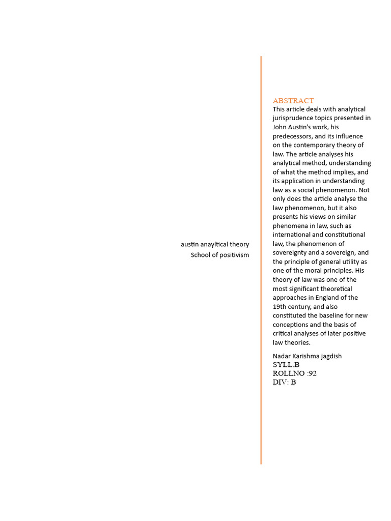 Assignment Juris | PDF | Jurisprudence | Applied Philosophy