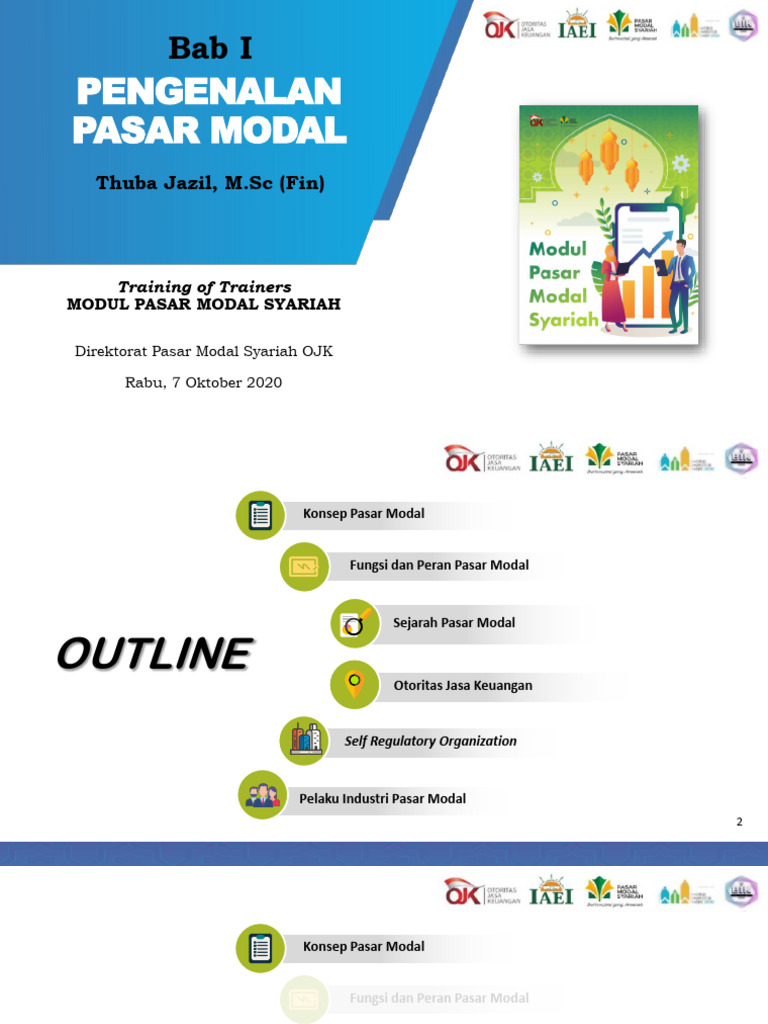 BAB 1 - Pengenalan Pasar Modal | PDF | Hukum