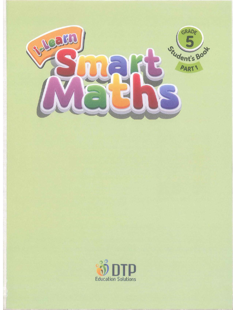 I-Learn Smart Maths 5 SB Part1 | PDF