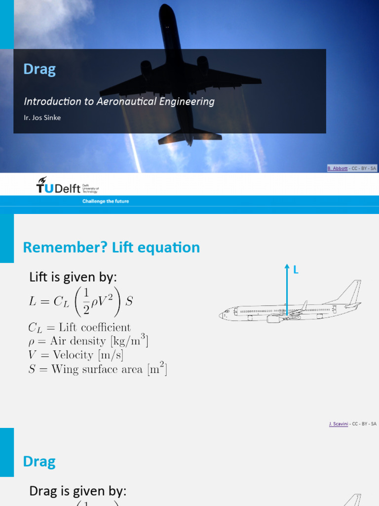 AE1110x 3c Slides | PDF | Drag (Physics) | Aircraft Configurations