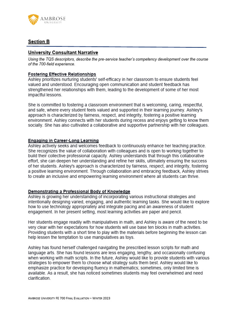 Pre-Service Teacher Competency Review | PDF | Learning | Evaluation