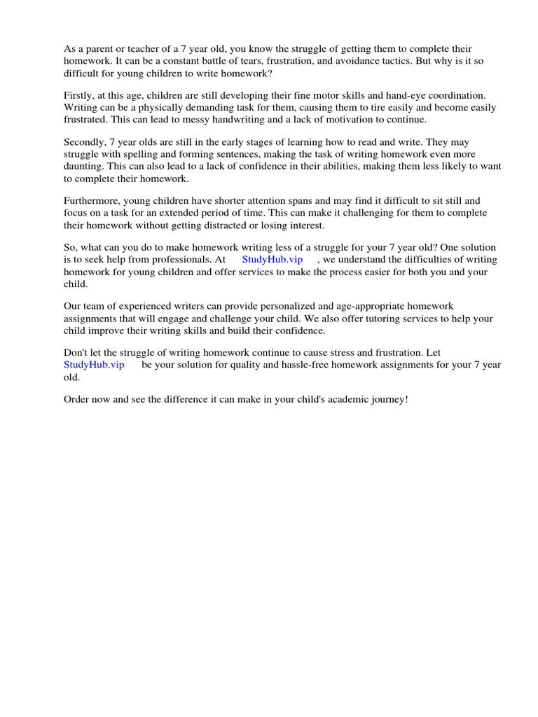 Maths Homework 7 Year Olds | PDF | Mathematics | Homework