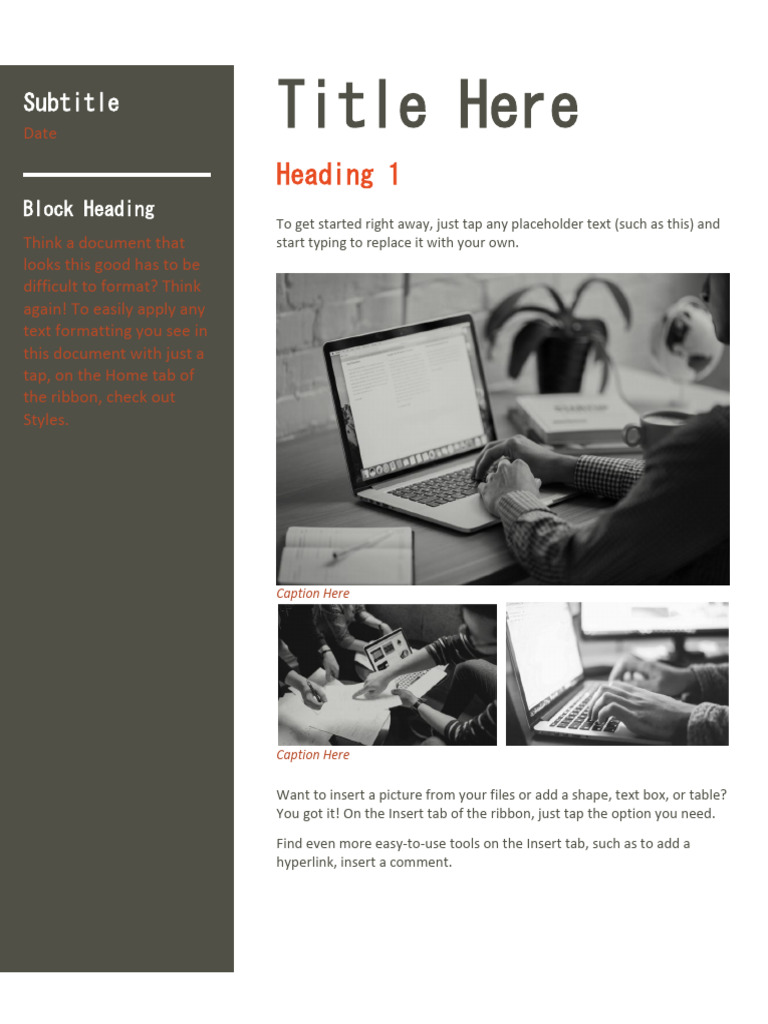 Newsletter Template | PDF