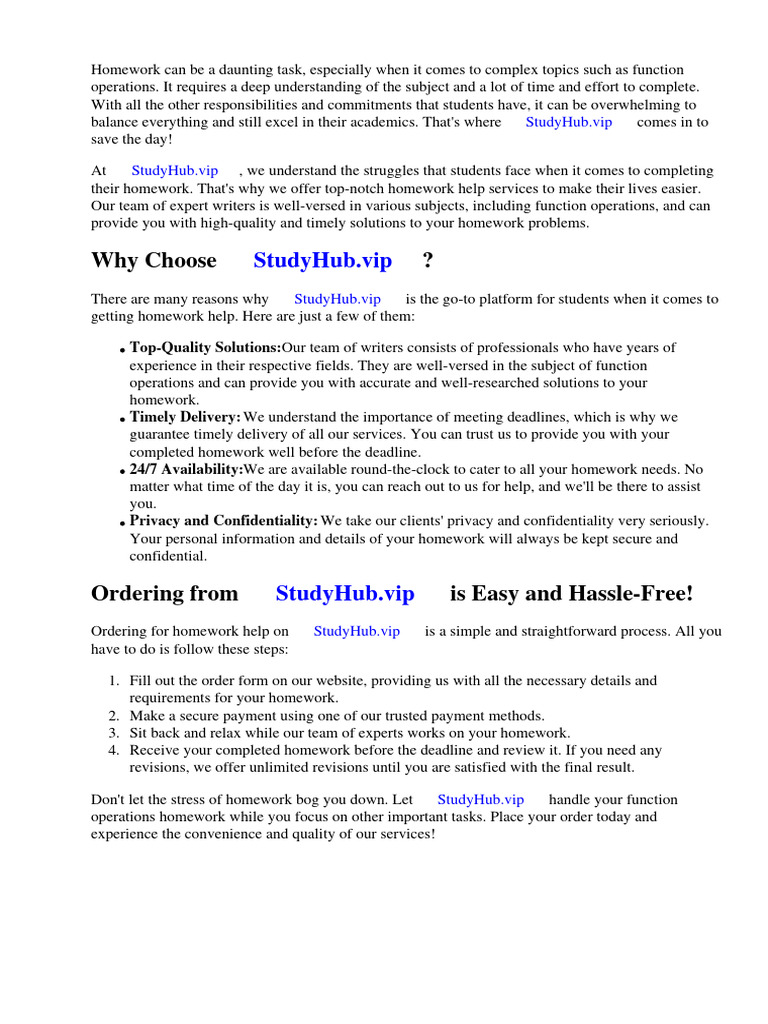 6.6 Homework Function Operations | PDF | Function (Mathematics) | Equations
