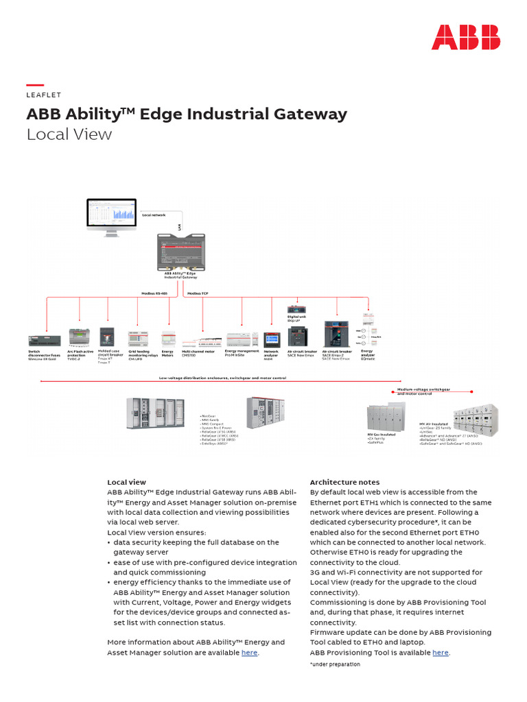 Flyer Edge Gateway 2022 HI RES | PDF | Computer Network | Real Time ...