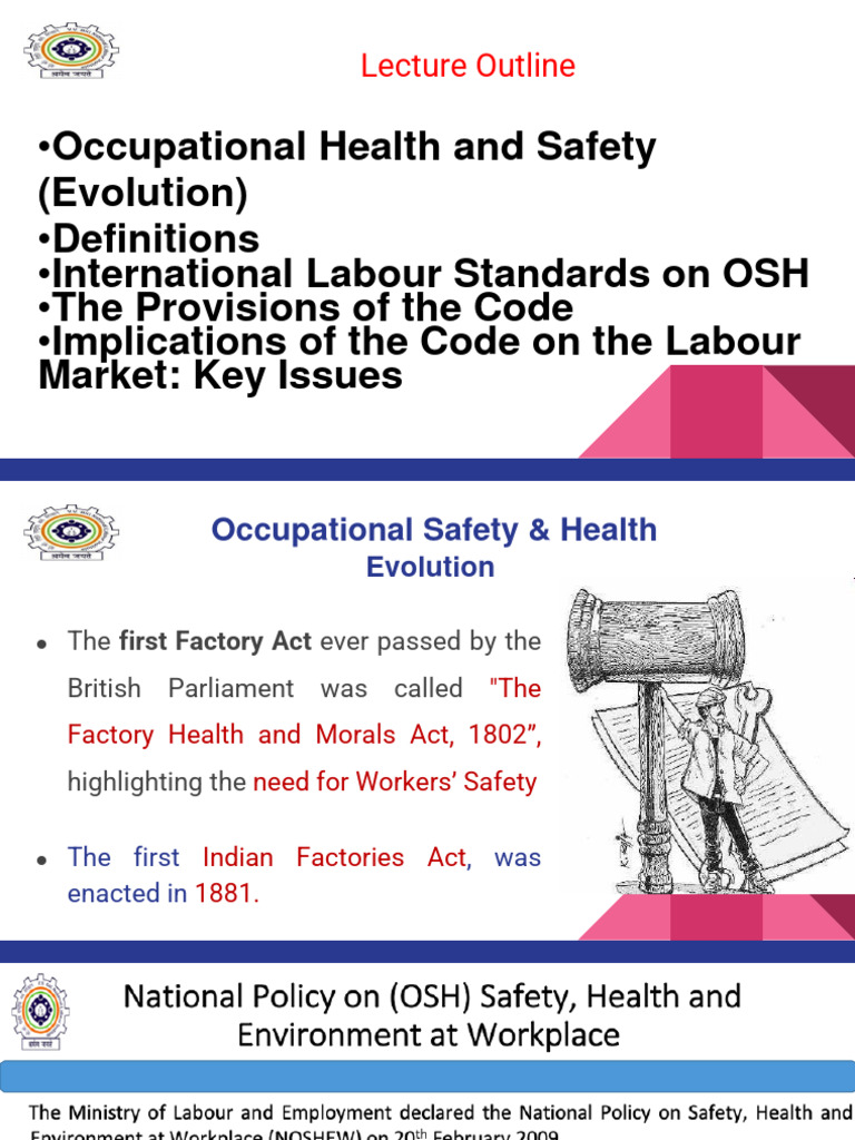 Occupational Safety, Health and Working Conditions Code | PDF ...