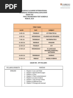 Gr8 Exam Booklet Scope MayJune 2025 | PDF