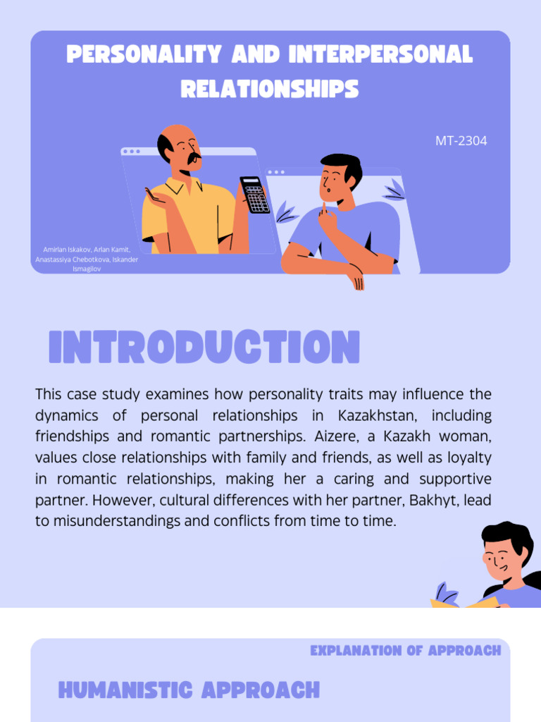 Personality and Interpersonal Relationships | PDF | Empathy | Cross Cultural Communication