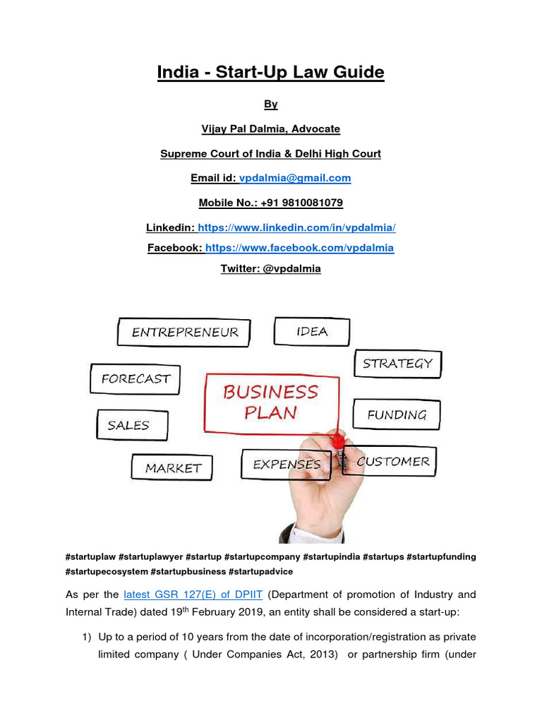 Start up guide | PDF | Partnership | Limited Liability Partnership