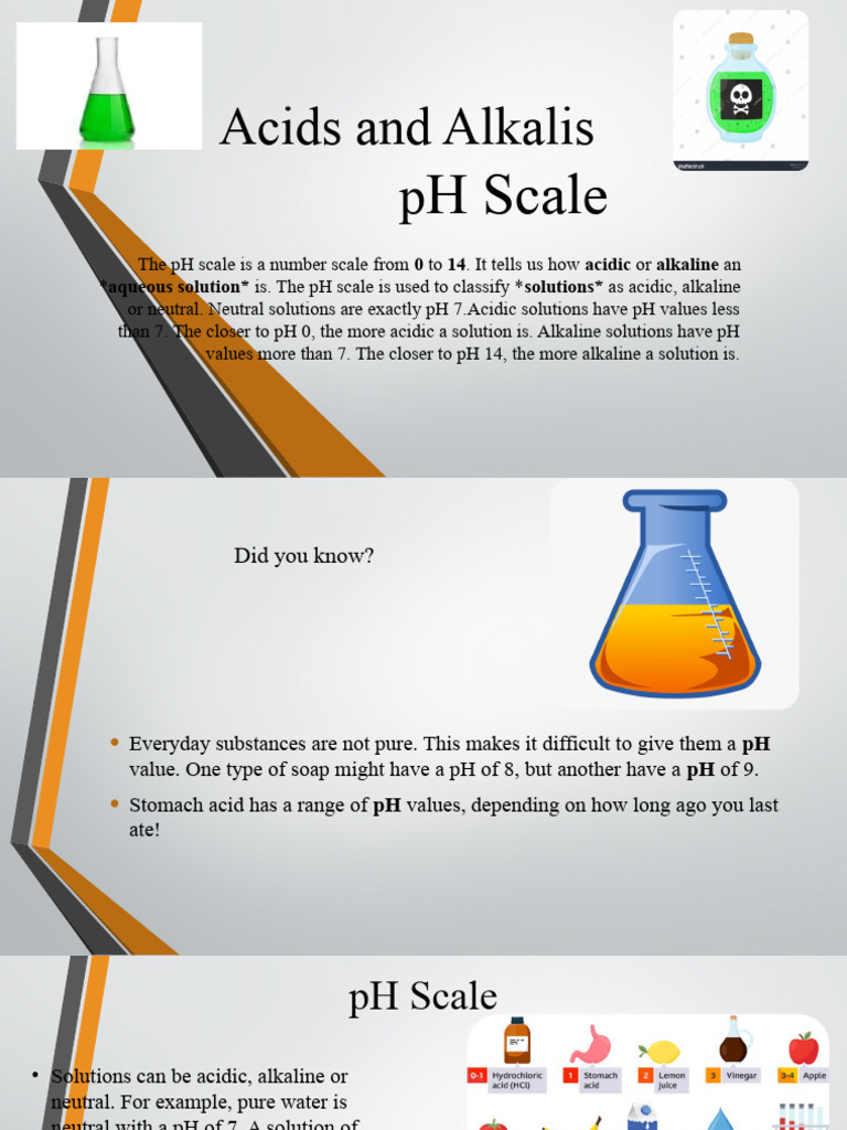 Acids and Alkalis | PDF
