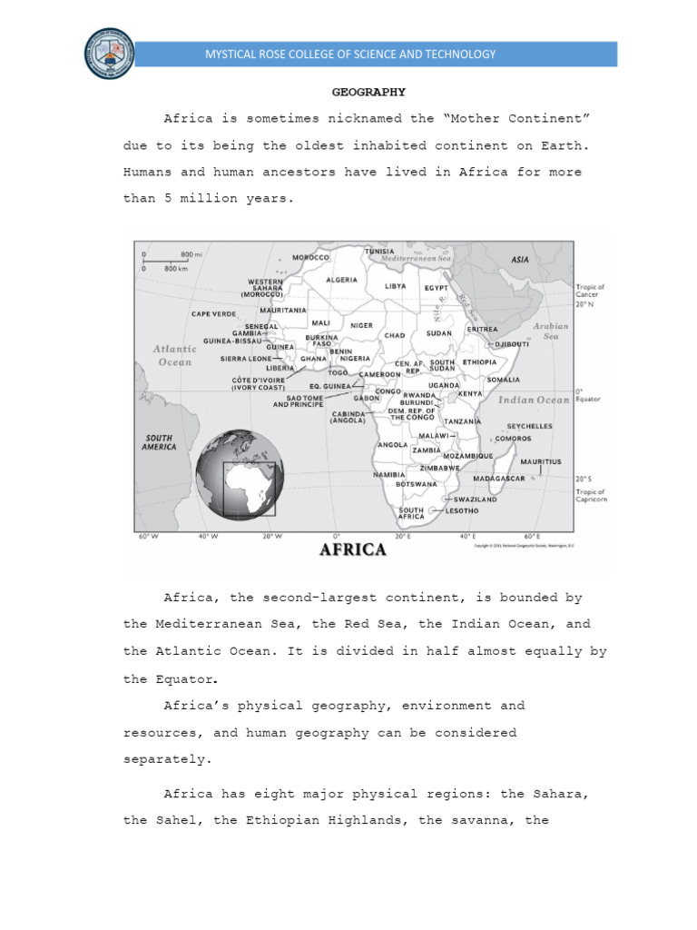 GEOGRAPHY | PDF | Oceanic Climate | Sahara