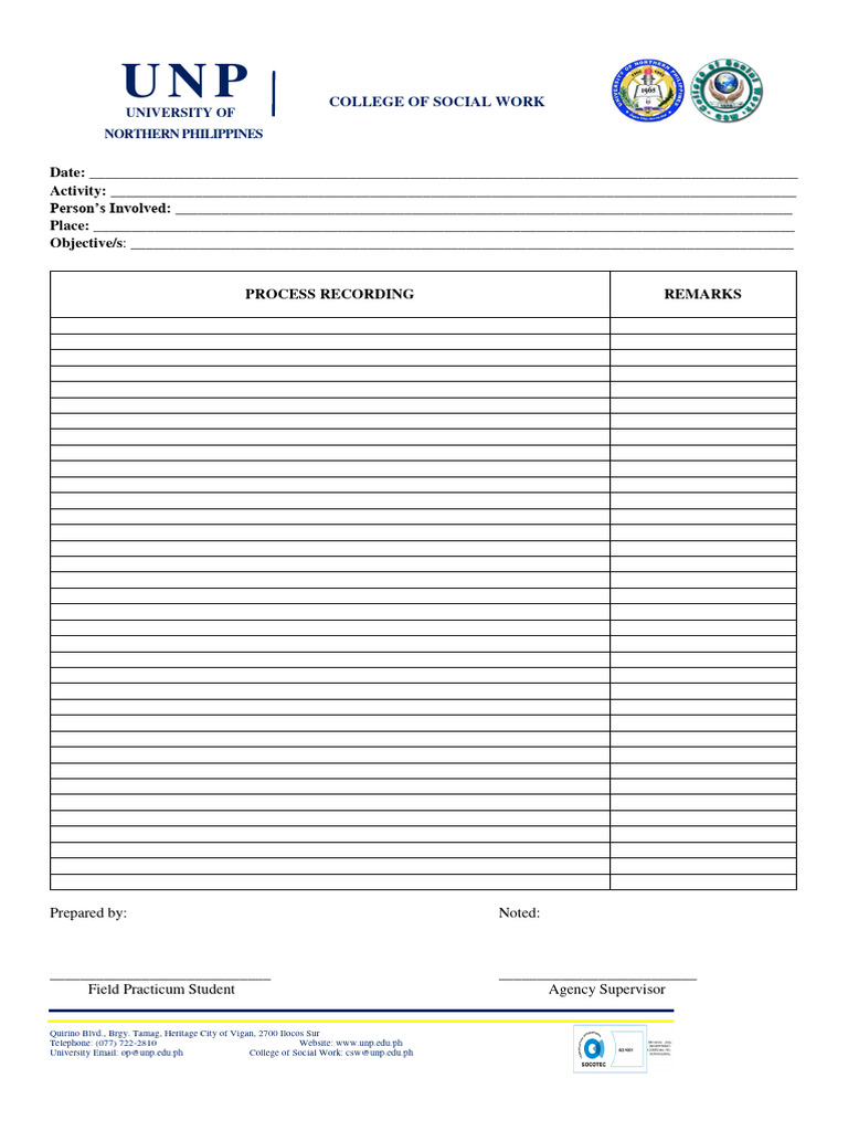 Process Recording - FI | PDF | Career & Growth