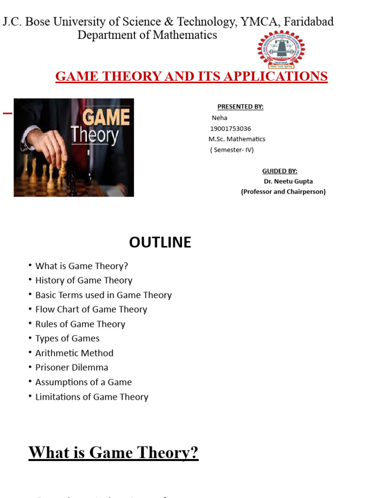 Game Theory 19001753036 | PDF | Game Theory | Theory