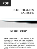 Buerger-Allen Exercises PDF | PDF | Human Leg | Anatomical Terms Of Motion