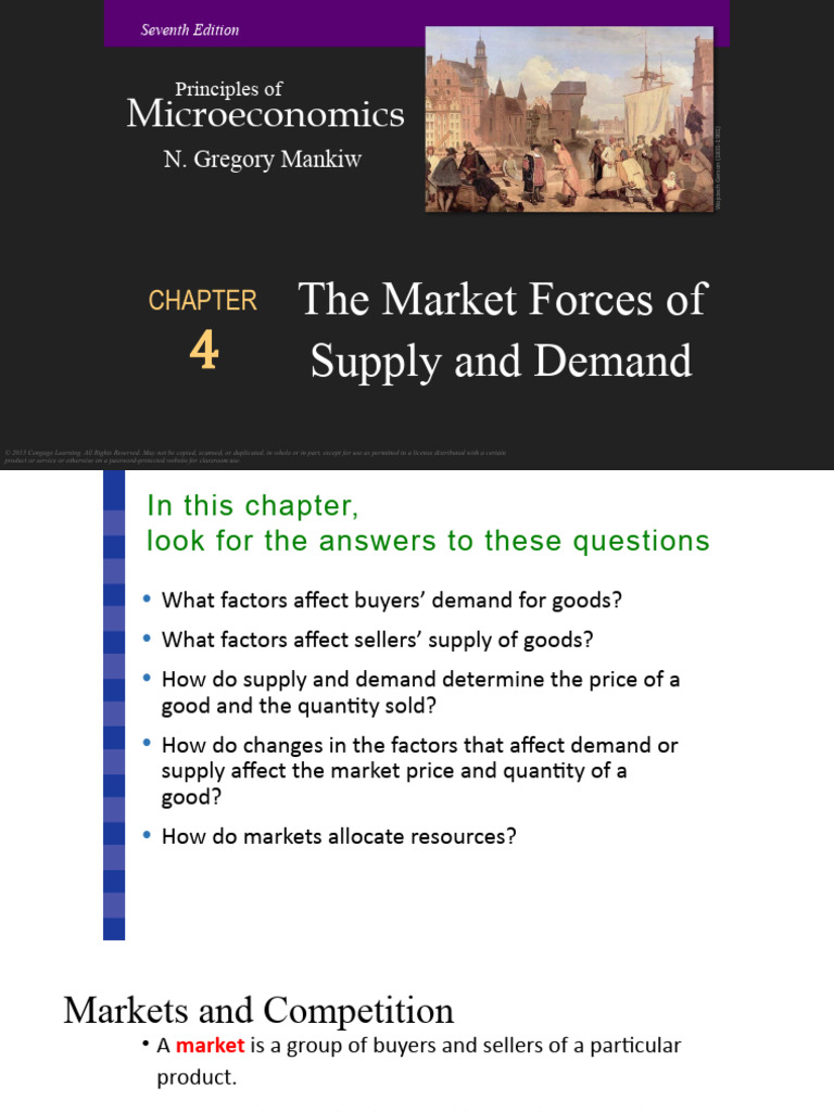 Microeconomics: Supply and Demand | PDF | Supply (Economics) | Demand