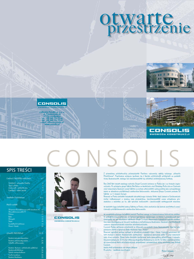 Consolis-Otwarte_przestrzenie | PDF