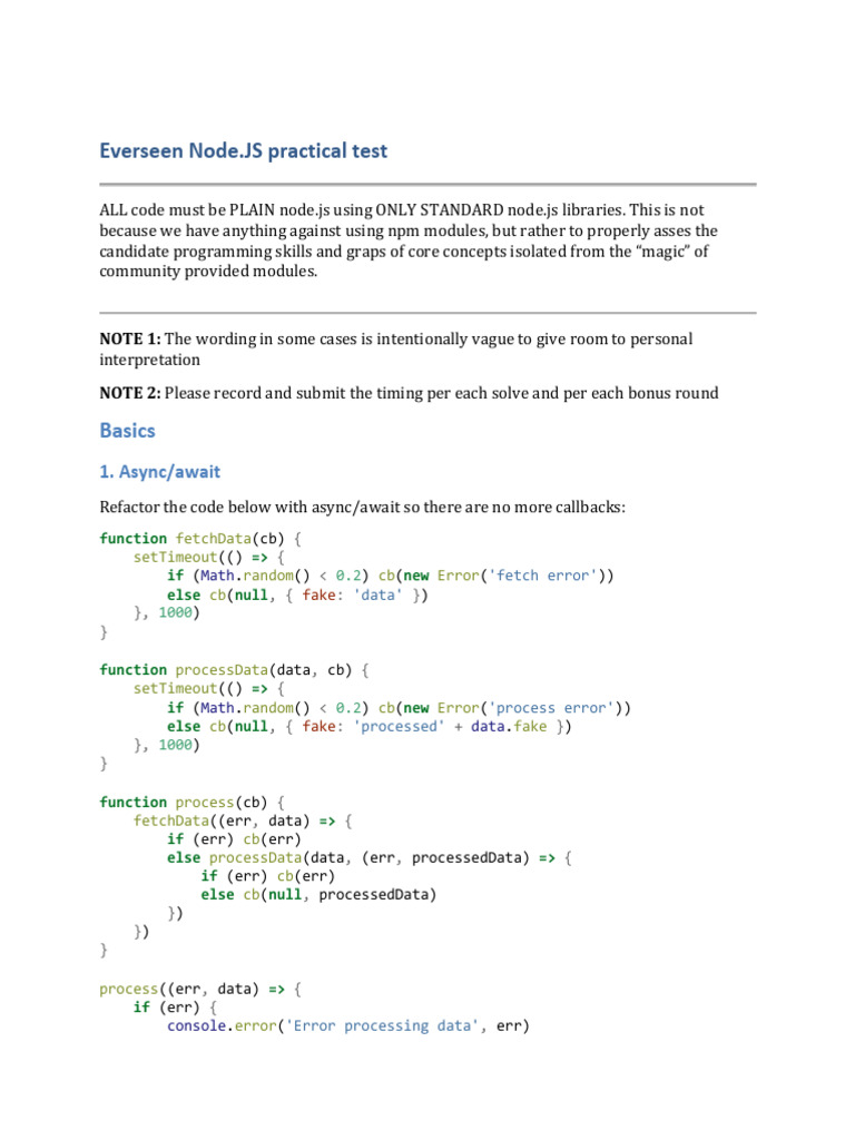 Everseen-NodeJS-practical-test 1 | PDF | Software | Information ...
