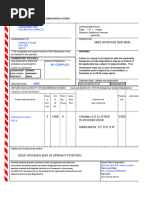 Iata Declaration Form Template Multimodal 2025 | PDF | Dangerous Goods | Transport