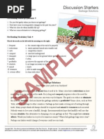 Garbage - Reading Comprehension & Summary 2022 Sem2 Practice | PDF ...