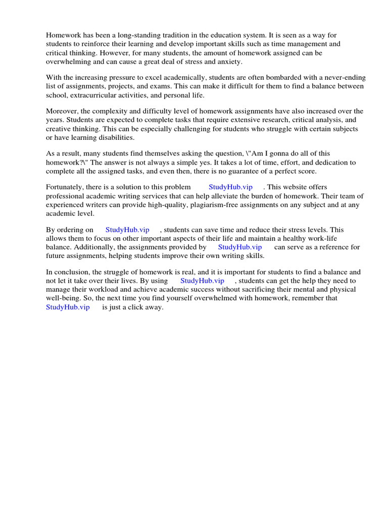 So Much Homework Am I Gonna Do It | PDF | Homework | Teachers