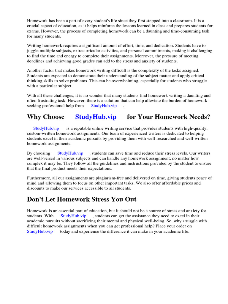 Worthwhile Homework | PDF | Homework | Teachers