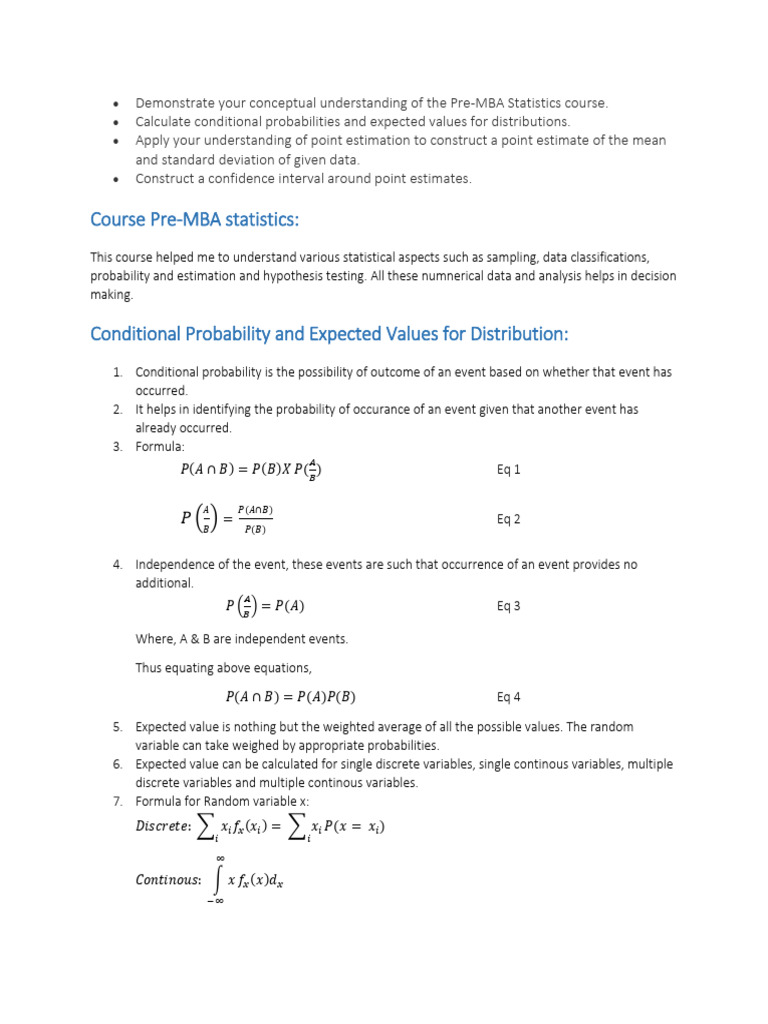 Assignment | PDF | Estimator | Bias Of An Estimator