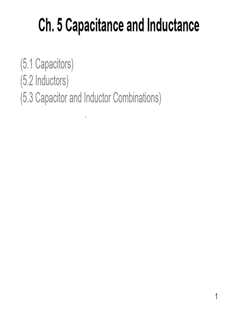Circuit Lecture Chapter 05 2024S Wu | PDF