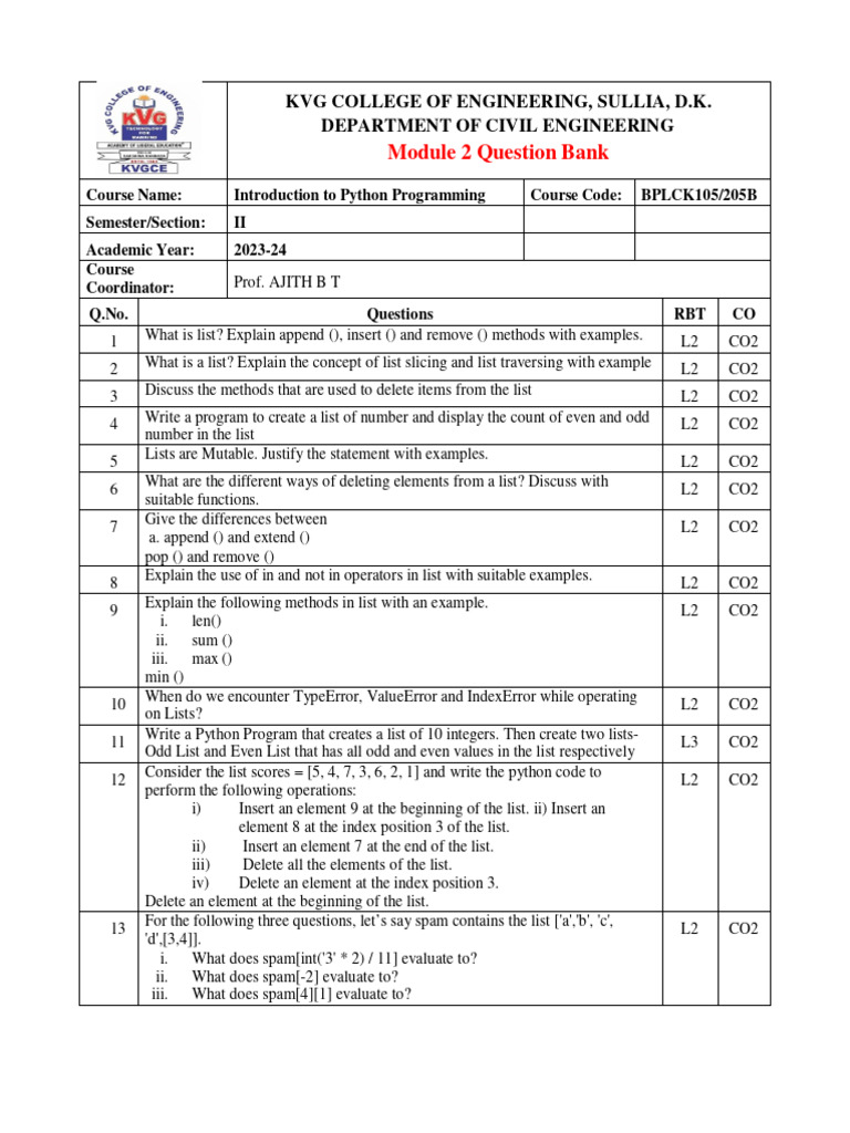 Qb Mod2 Pdf String Computer Science Function Mathematics