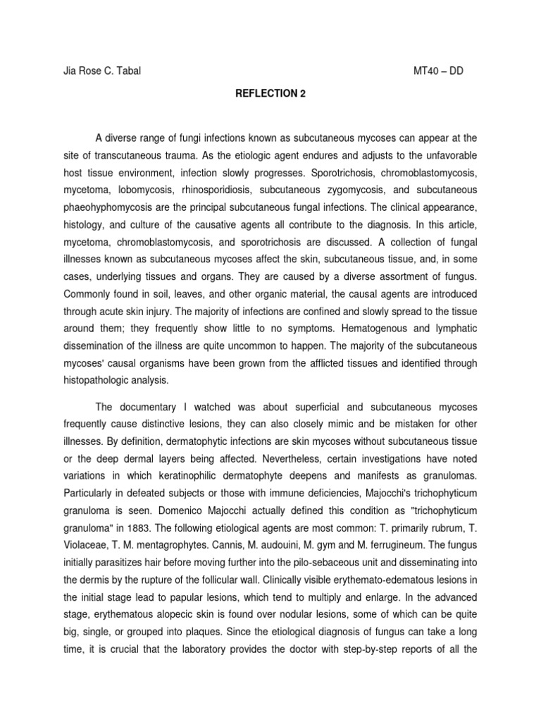 RF2 Tabal J | PDF | Infection | Clinical Medicine