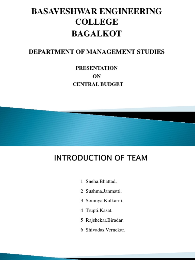 Central Budget Insights 2011-12 | PDF | Budget | Government Budget Balance