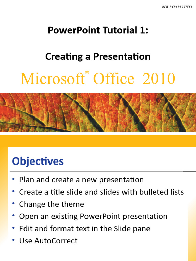 Lecture 7. PowerPoint 1 | PDF | Microsoft Power Point | Application Software