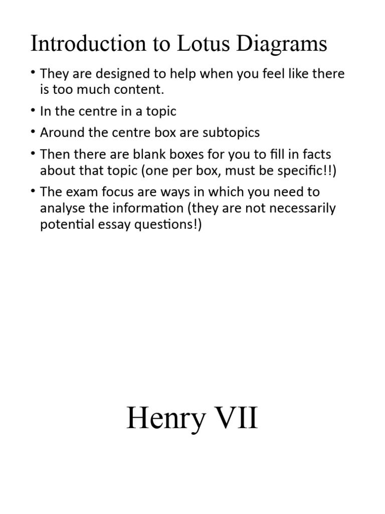 Tudor Lotus Diagrams | PDF | House Of Tudor | Tudor England