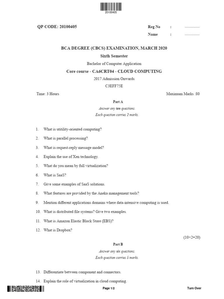 Cloud Computing 2020 | PDF | Cloud Computing | Information Technology Cloud Computing 2020 | PDF | Cloud Computing | Information Technology
