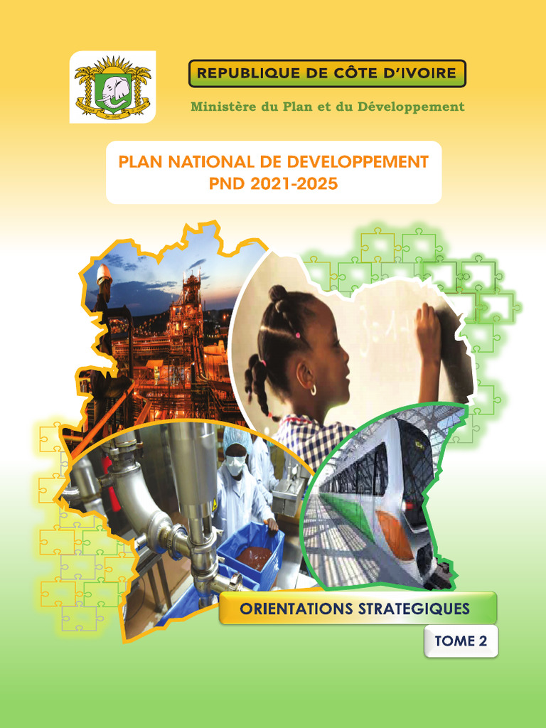 1646222099plan National de Developpement PND 2021 2025 Orientations Strategiques Tome 2 | PDF