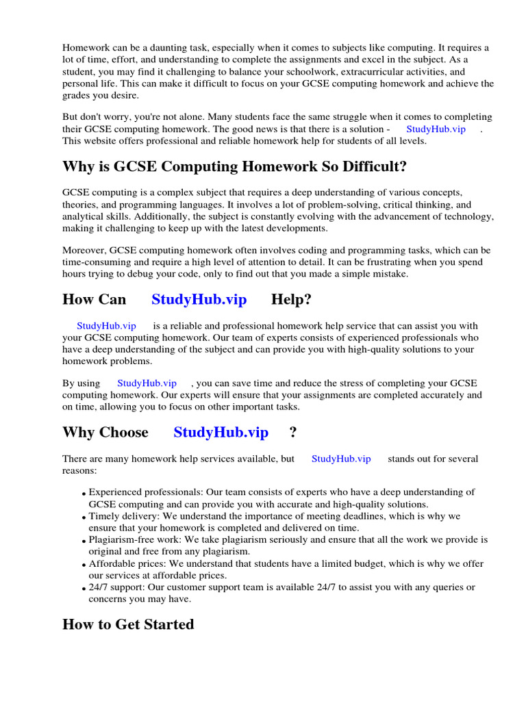 Gcse Computing Homework Booklet | PDF | Facebook | Linked In Gcse Computing Homework Booklet | PDF | Facebook | Linked In