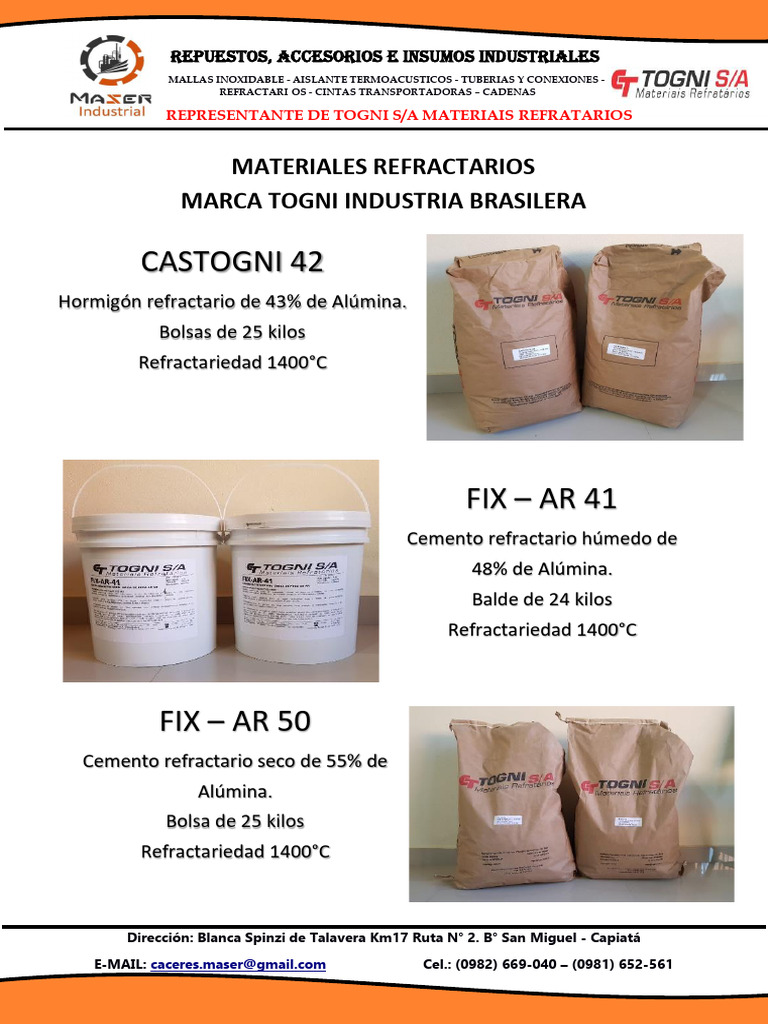 Catalogo de Materiales Py | PDF | Aislador (Electricidad) | Aislamiento ...