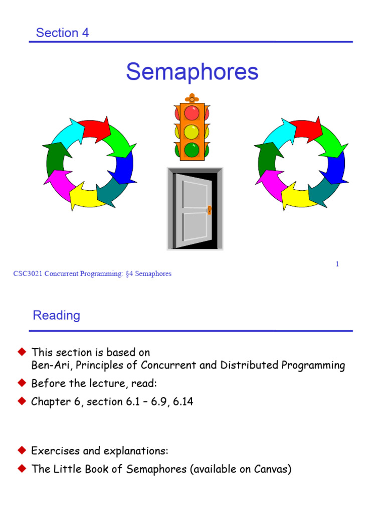 4 Semaphores | PDF | Computer Science | Computer Programming