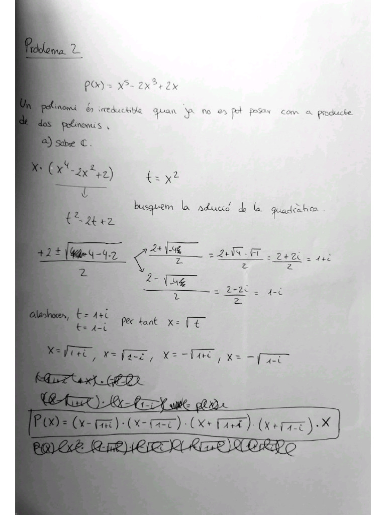problema 2 matemáticas 2 | PDF