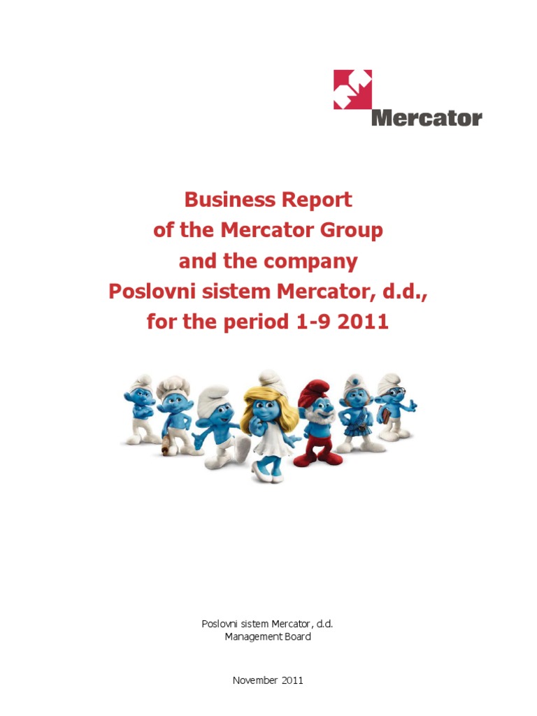 2011 - 09 - 01 Mercator Business Report | PDF | Recession | Retail