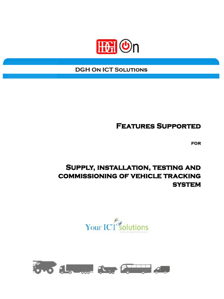 Vehicle Tracking System Proposal | PDF | Information Technology ...