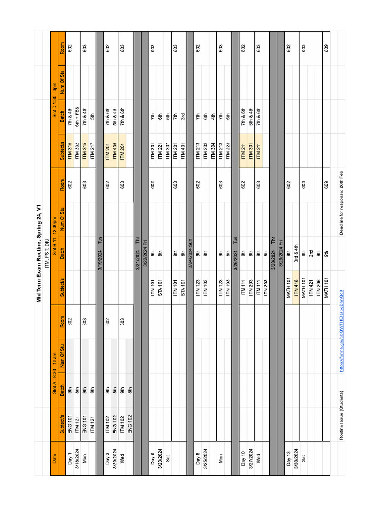 Mid Term Exam SP 24 | PDF