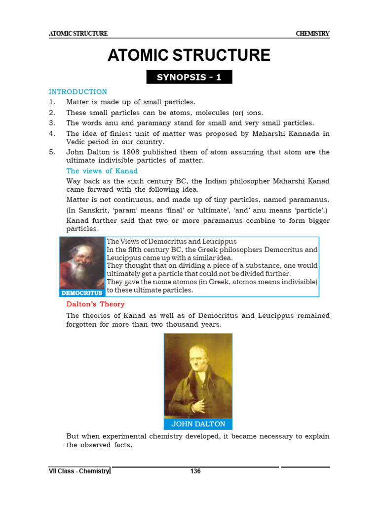 Atomic Structure | PDF | Atomic Nucleus | Atoms Atomic Structure | PDF | Atomic Nucleus | Atoms