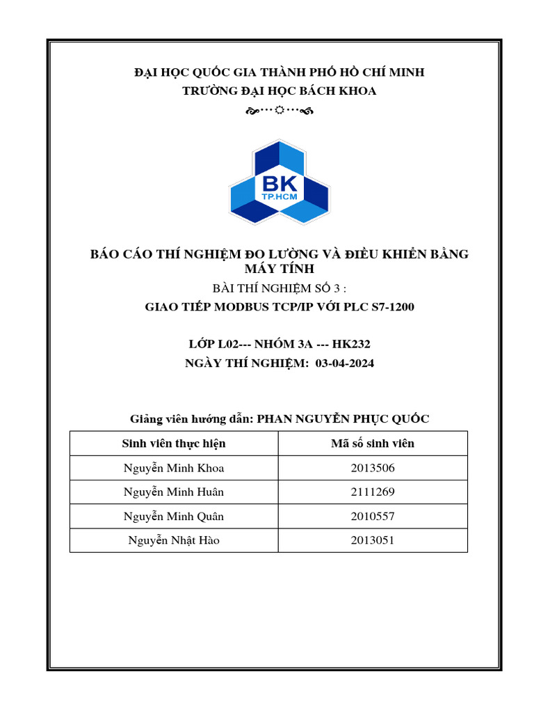 Nhom3A L02 Baocao BTN3 | PDF