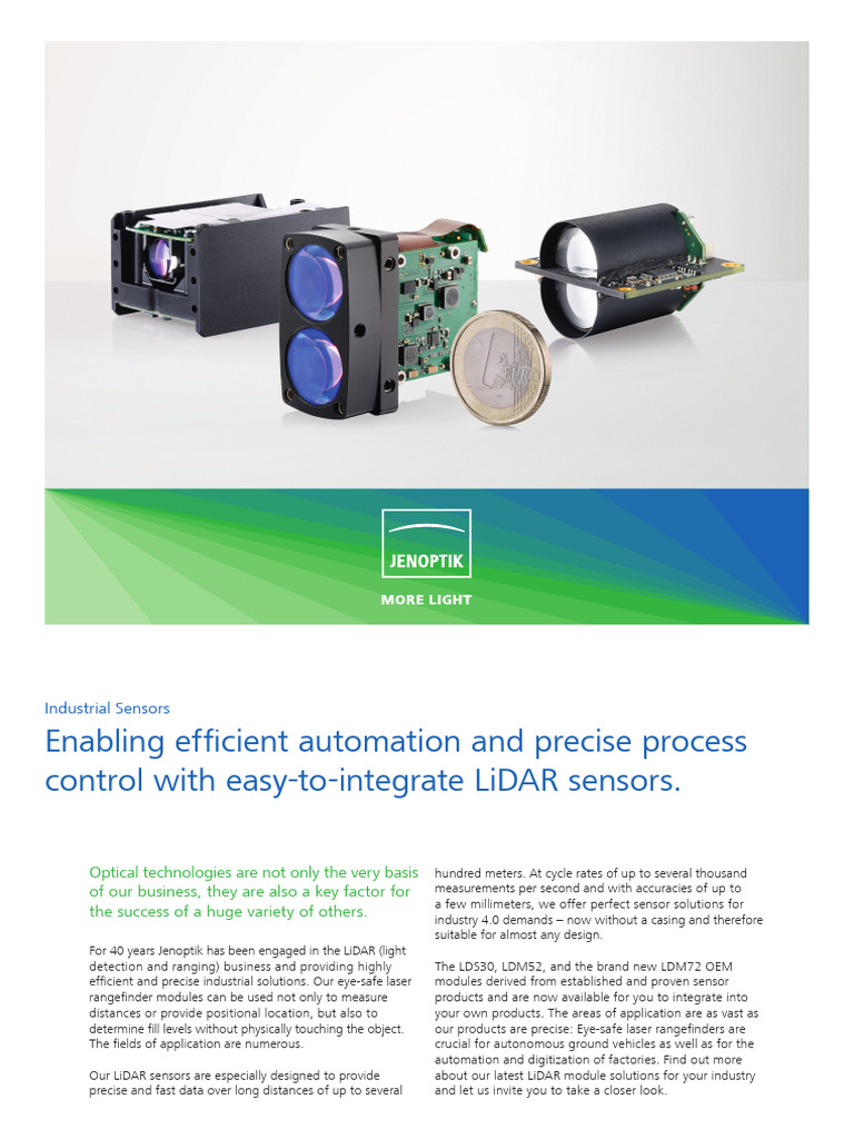 laser-distance-sensor-modules-datasheet (1) | PDF | Lidar | Metrology