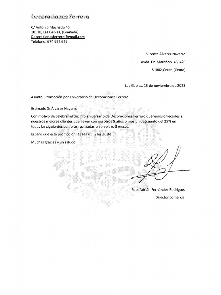 Carta circular | PDF