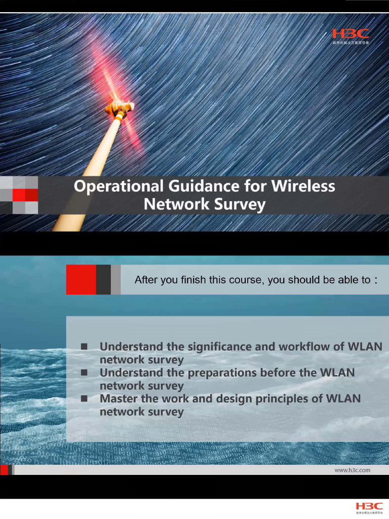 05 - Operational Guidance For Wireless Network Survey - II | PDF | Wireless Network | Surveying