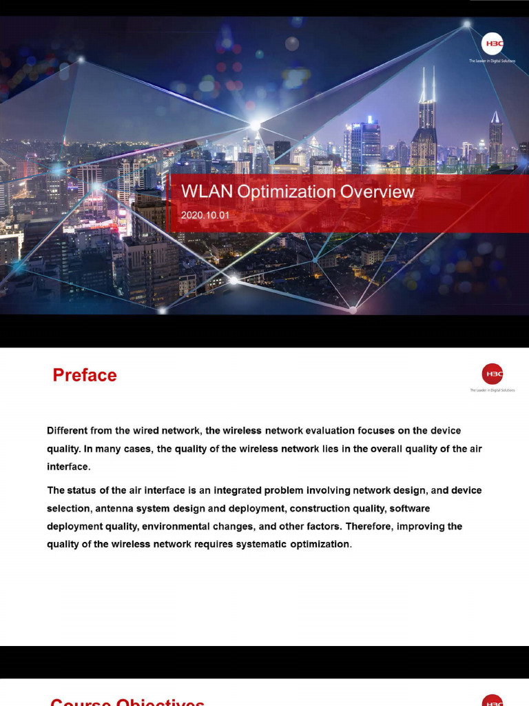 WLAN Optimization Guide | PDF | Wireless Lan | Program Optimization