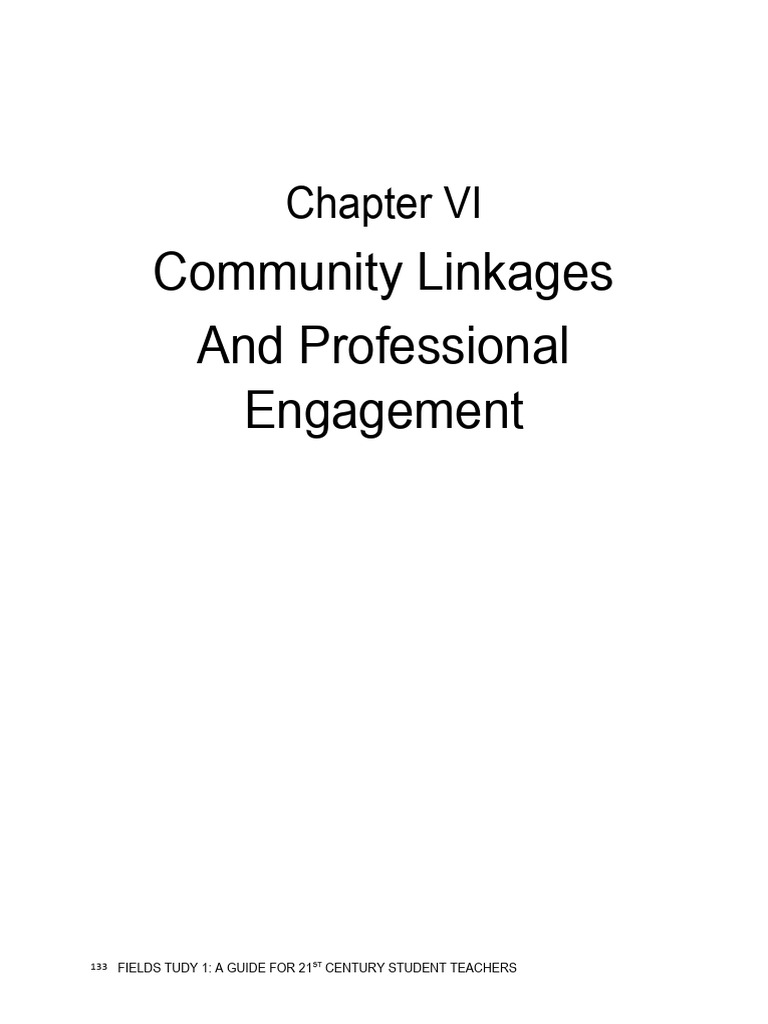 FS1 Ch6 | PDF | Teachers | Learning